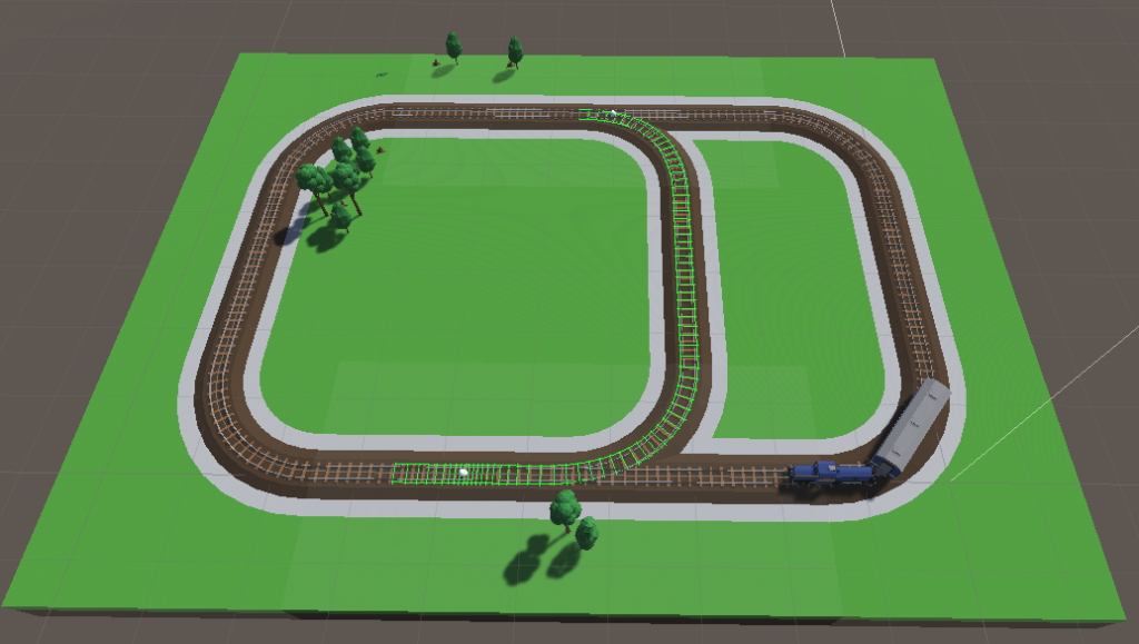 Unity Visual Scripting でつくる電車ゲーム No2 切替ポイントを作る デジラボ子供向けプログラミング教室